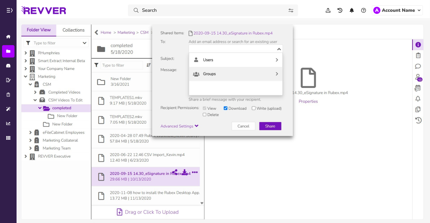Revver - Intelligent Document Management
