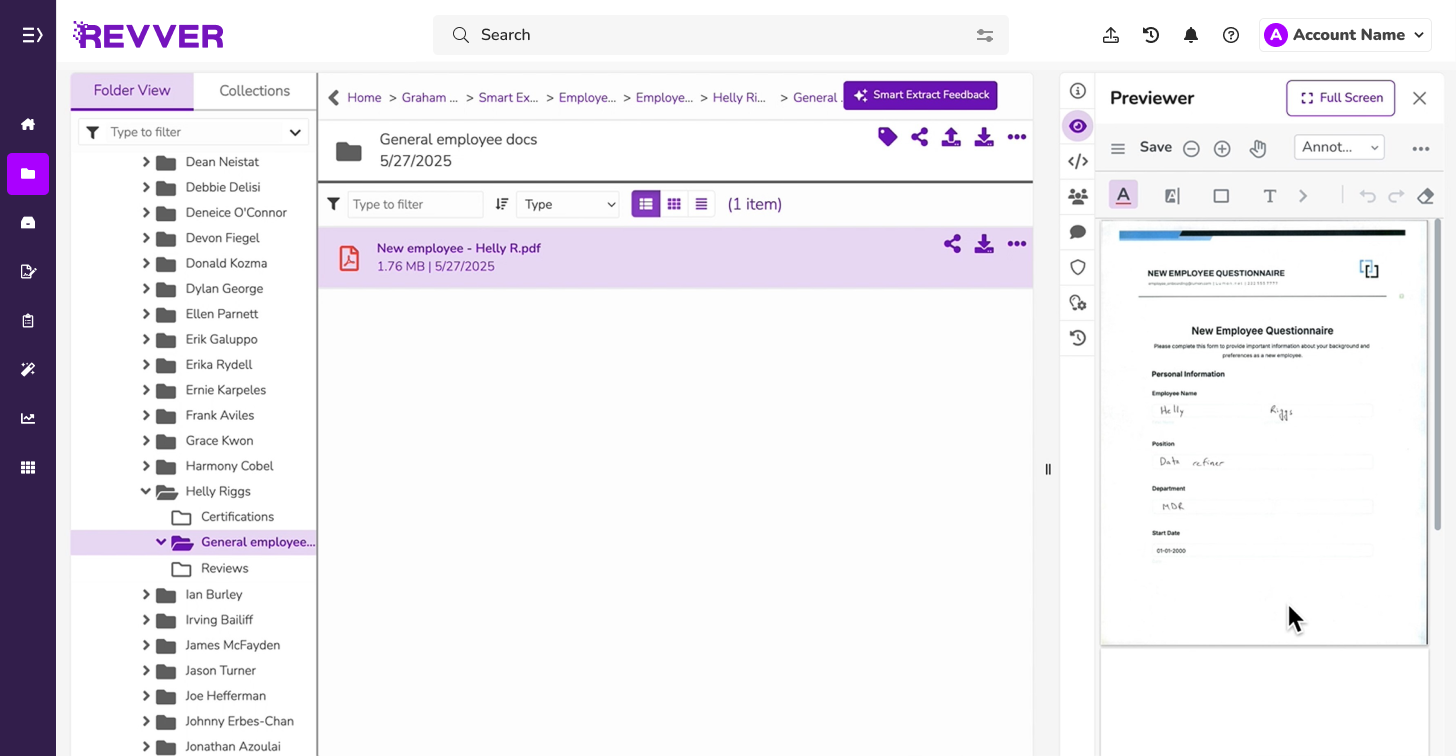 Revver - Intelligent Document Management